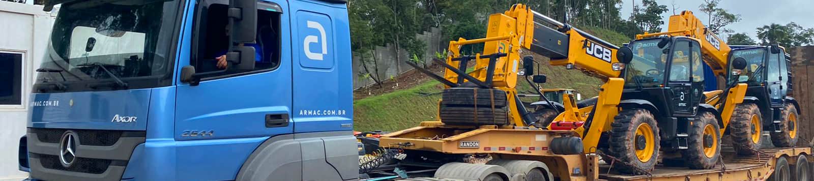 Como funciona o processo logístico de entrega de máquinas da Armac