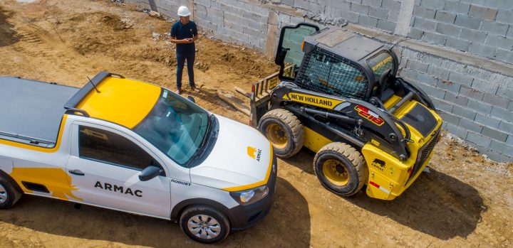 Locação de equipamentos pesados e plataformas elevatórias - Armac